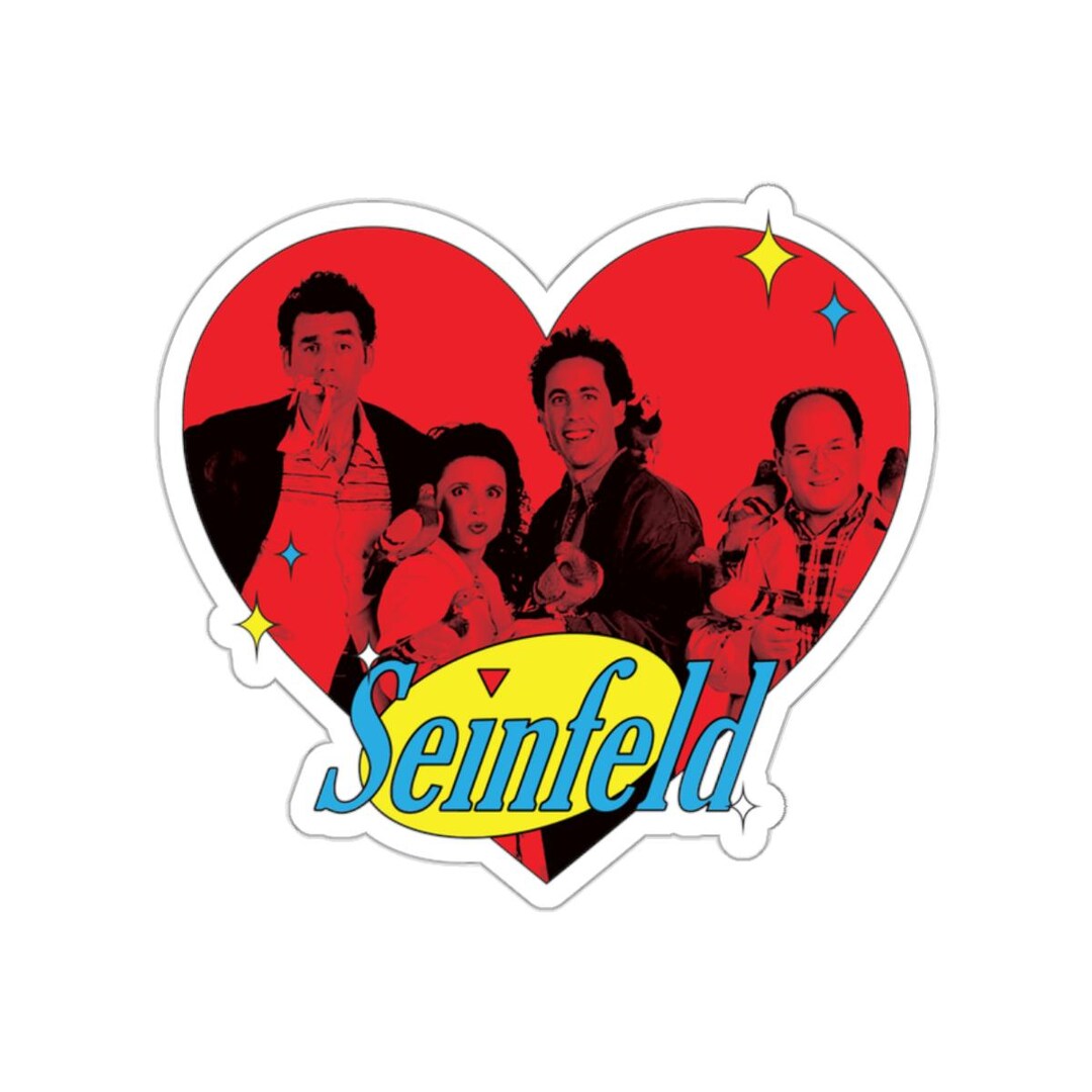 Seinfeld Fan Die-cut Sticker, Vinyl Sticker - Etsy