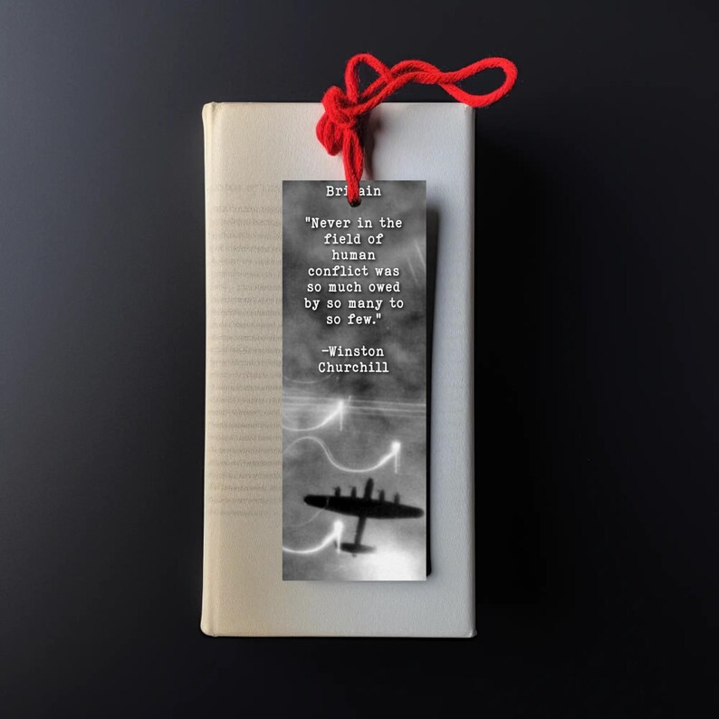WW2 Bookmark, Printable Bookmark, Bookmark Png, WW2 D-day, Winston ...