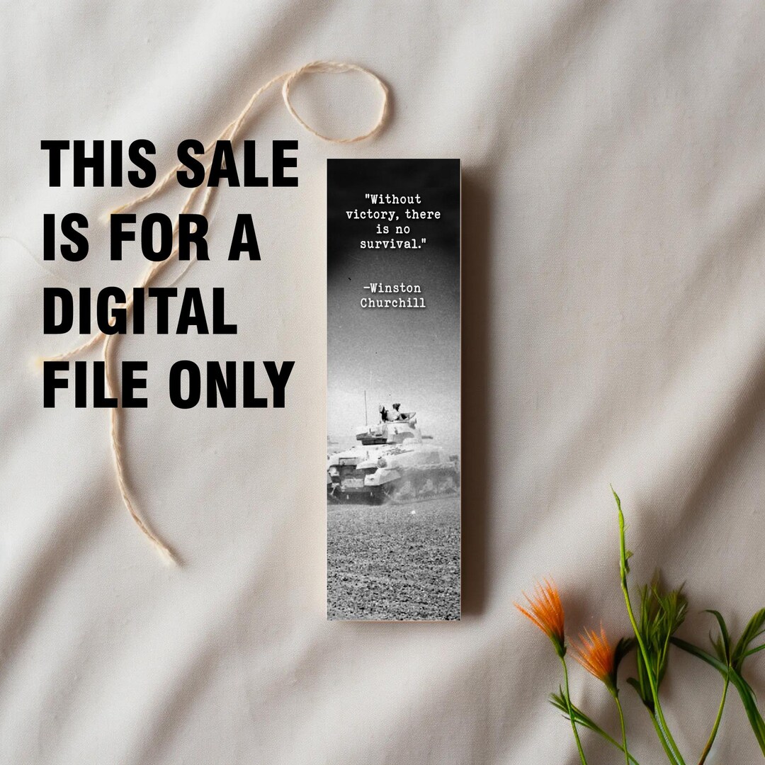 WW2 Bookmark, Printable Bookmark, Bookmark Png, WW2 D-day, WW2 Tanks ...