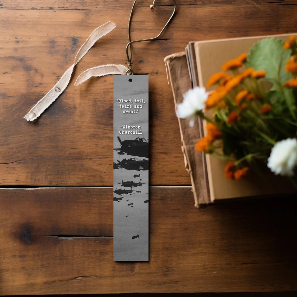 WW2 Bookmark, Printable Bookmark, Bookmark Png, WW2 D-day, Winston ...