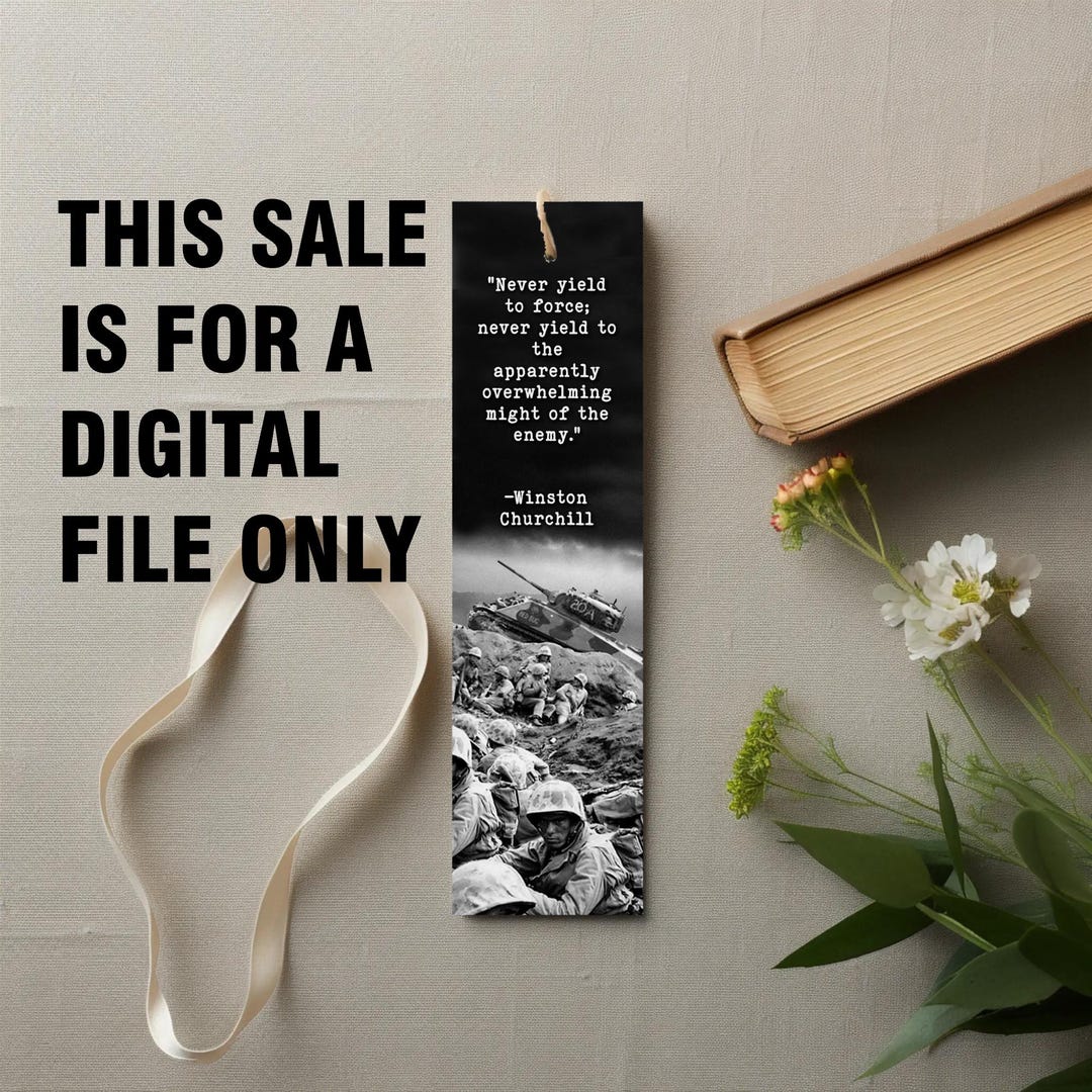 WW2 Bookmark, Printable Bookmark, Bookmark Png, WW2 D-day, Landings ...