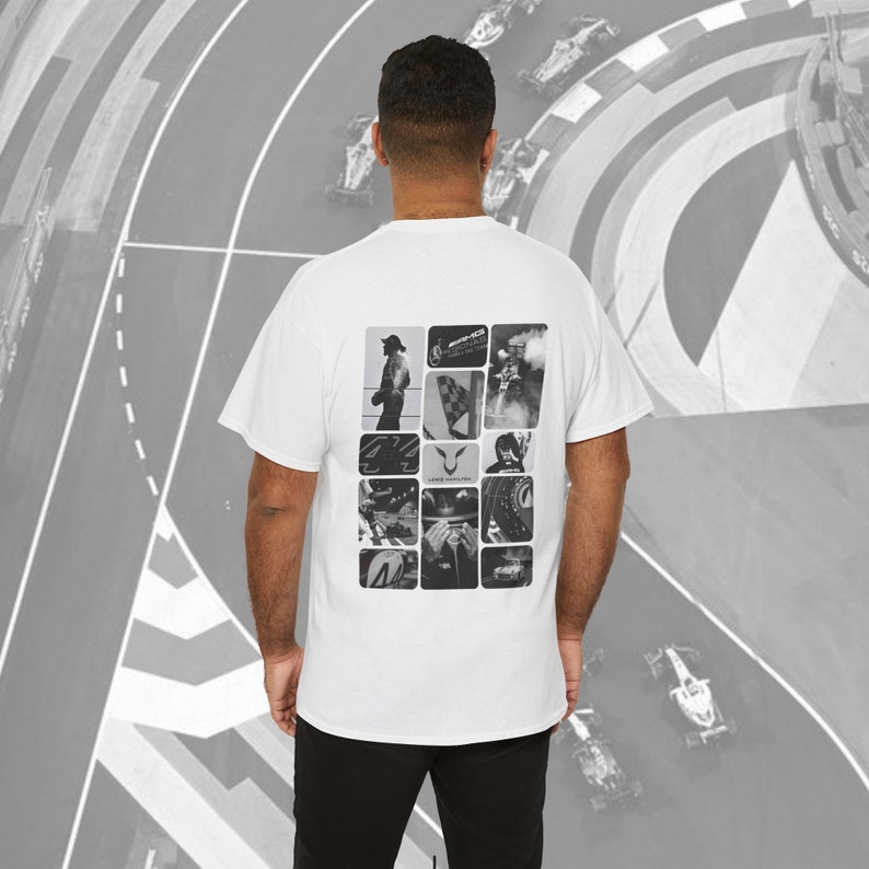 Lewis Hamilton #44 Aesthetic Tee - Mercedes Formula One Team Lewis ...
