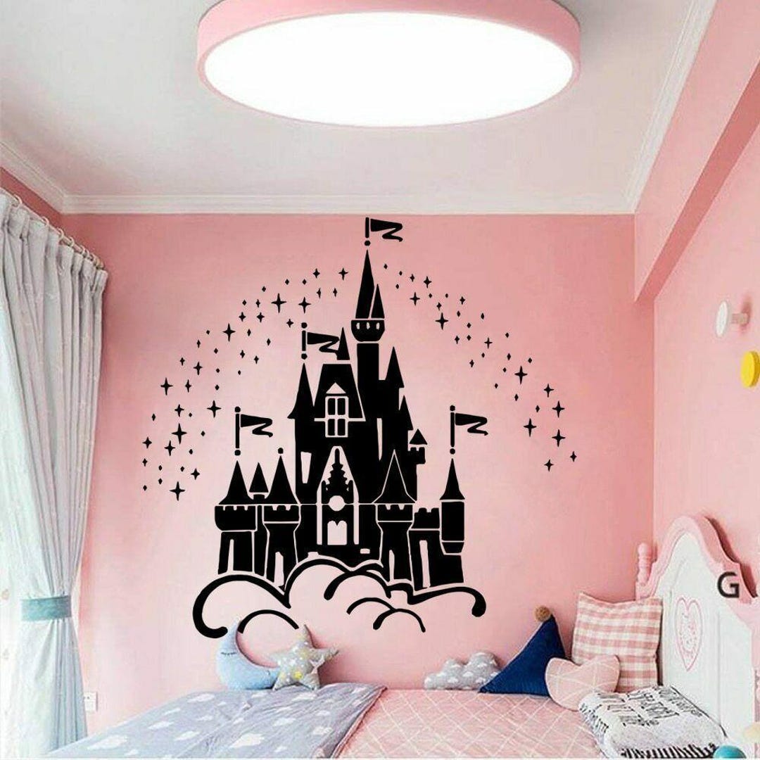 Disney Castle Wall Decal, Kids Room Decor - Etsy