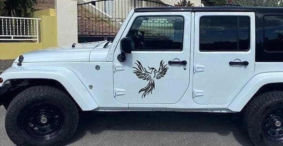 Phoenix Bird Car Decals, Vinyl Decal, Home Decor Decals - Etsy