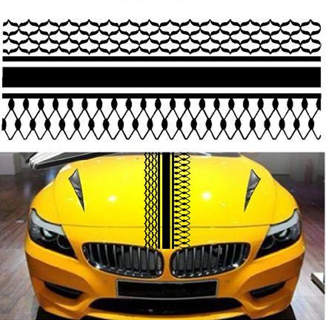 Kifaya Decal, Hood, Bonnet Decals, Custom Size, Car Decals, Fancy ...
