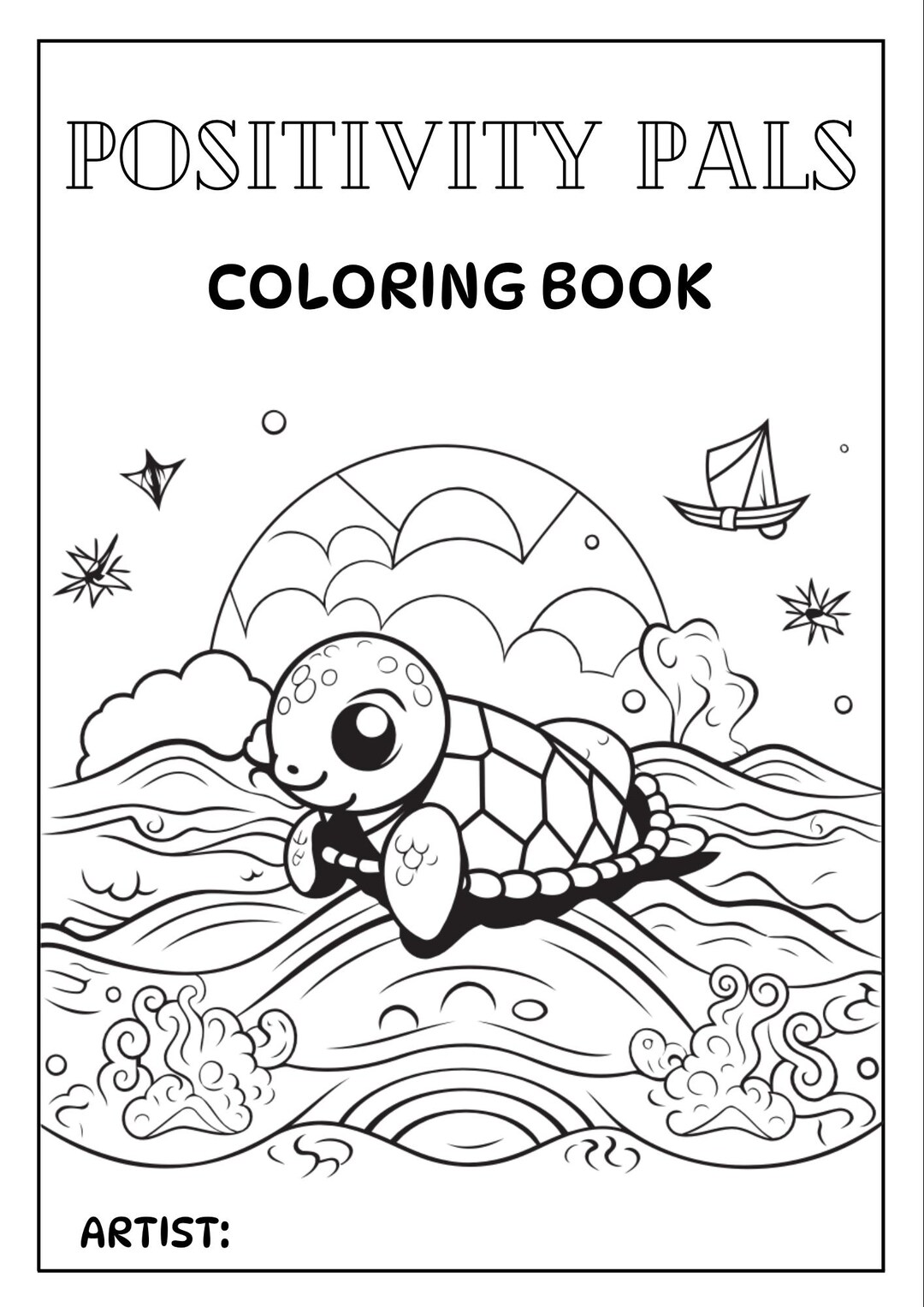 Mindful Coloring for Kids: 50 Positive Affirmations! (PDF Download) - Etsy