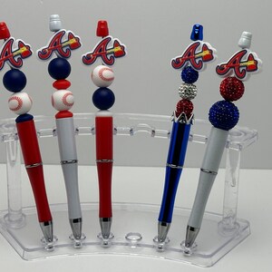 Hand Beaded Pens - Baseball - Etsy
