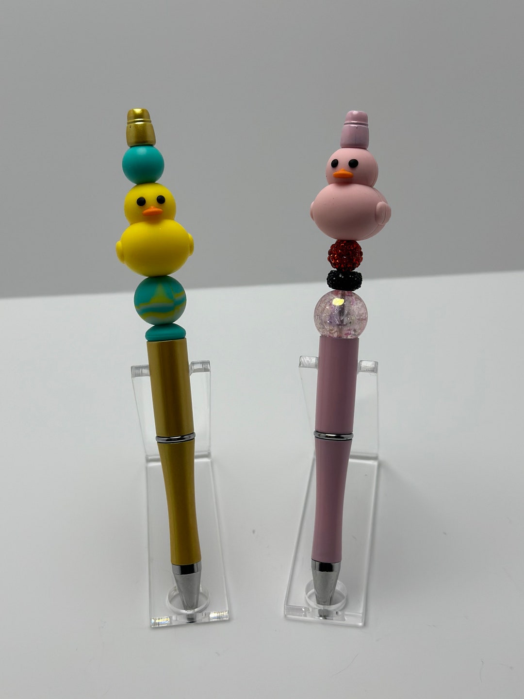 Hand Beaded Pens - Ducks - Etsy