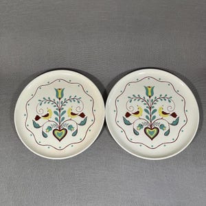 Jaska of California Serving Plates Dishes Distlefink Dutch Design ...