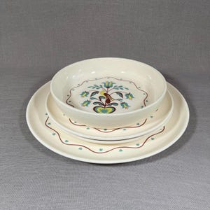 Jaska of California Serving Plates Dishes Distlefink Dutch Design ...