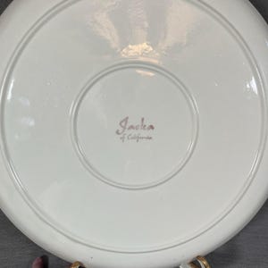 Jaska of California Serving Plates Dishes Distlefink Dutch Design ...