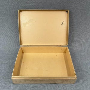 VTG Decorative Victorian Box Victorian Parlor Scene Cardboard Canvas ...