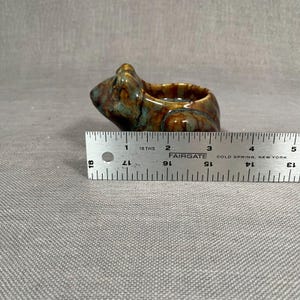 Drip Glaze Frog or Toad Tea Light or Votive Ceramic CANDLE HOLDERS Set ...