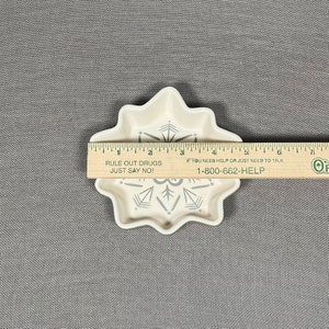 Snowflake Holiday Stoneware Serving Platter and Side Dish - Nordic ...
