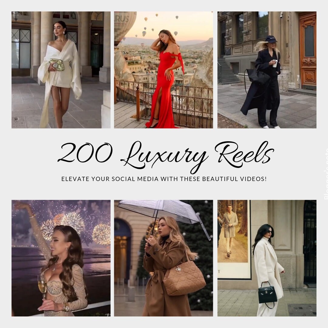 200+ LUXURY REELS (BONUS Included) - Etsy
