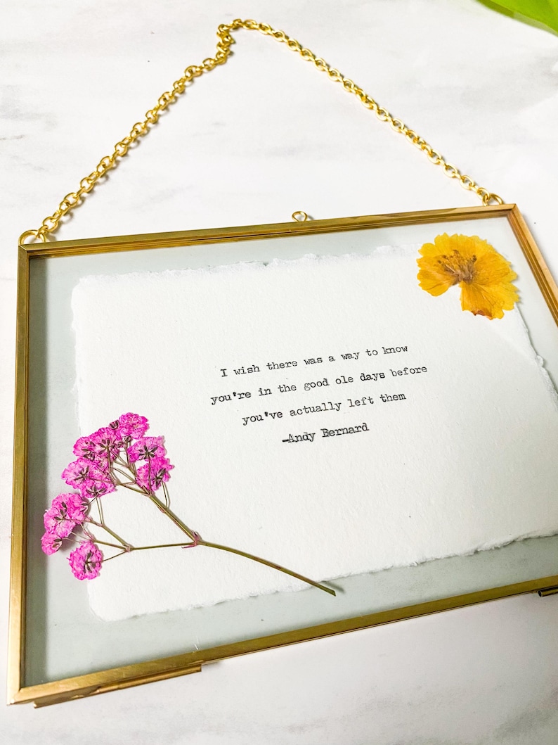 Custom Wall Art, Cotton Paper Quote, Wedding Gift, Hand Typed - Etsy