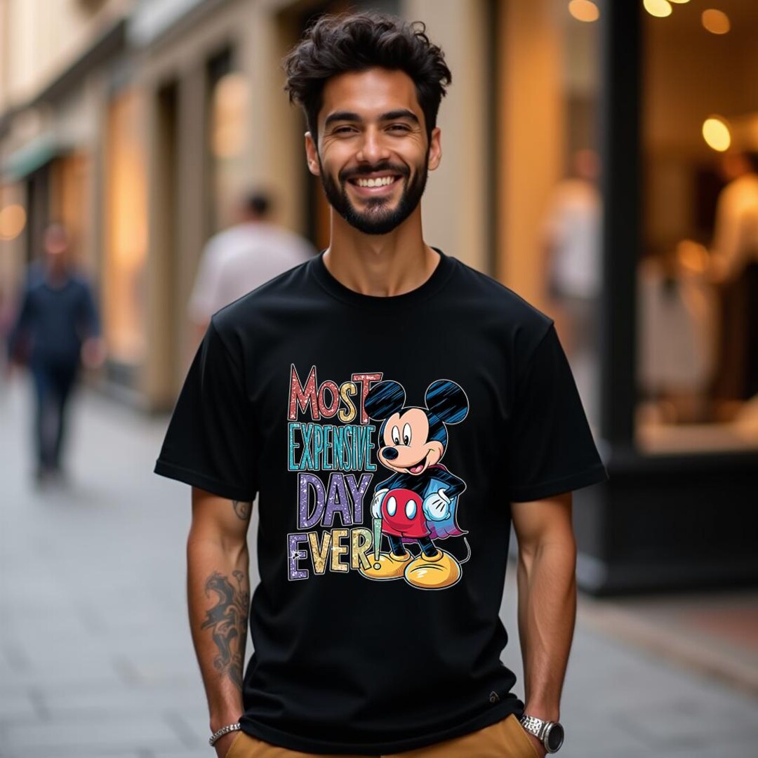 Mickey Mouse Most Expensive Day Ever T-shirts. Disney, Minnie.women ...