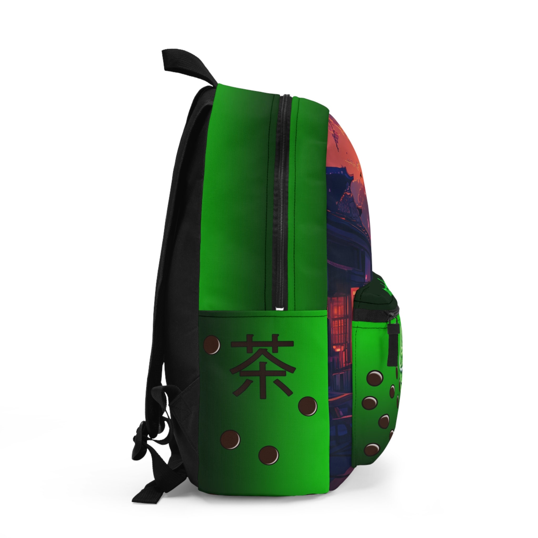 Matcha Kawaii Sakura Anime Cafe Backpack - Etsy