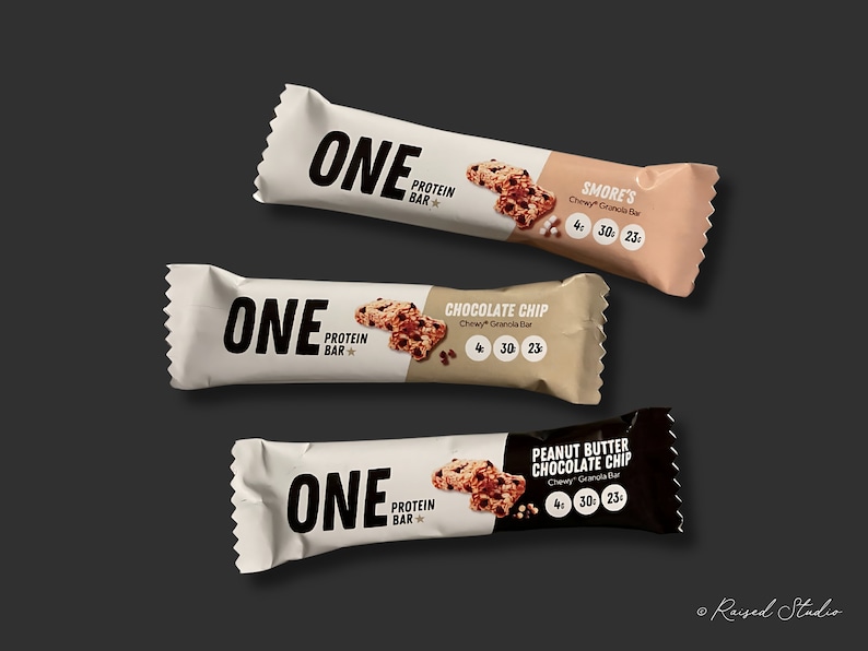 Custom "protein Bar" Granola Bar Wrapper Template - First Birthday ...