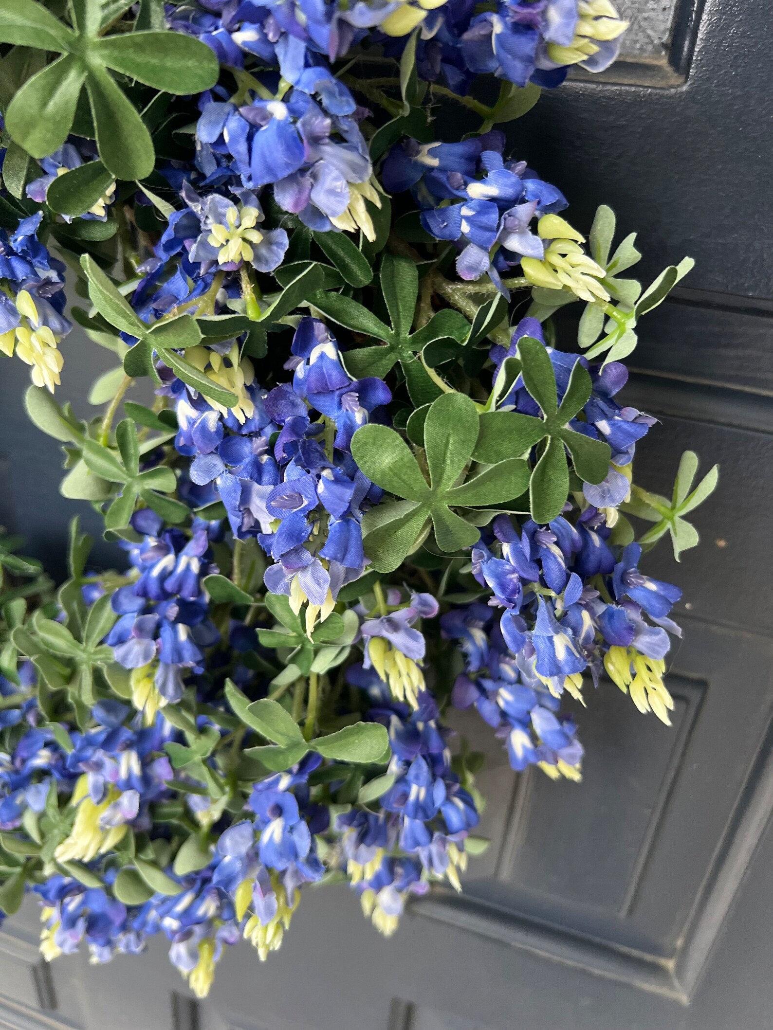 Texas Bluebonnet Every Day Year-round Wreath for Your Porch or Home ...