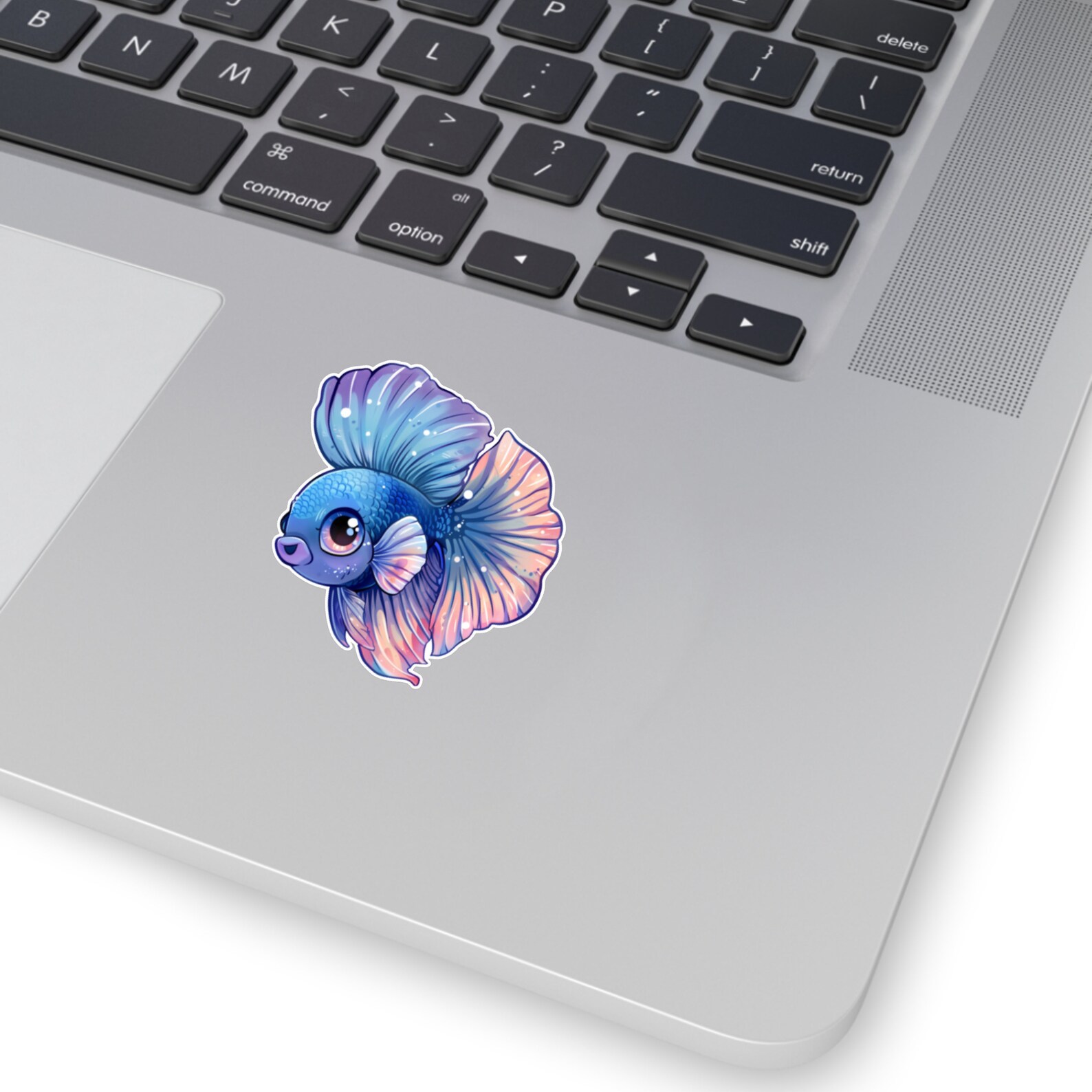 Cute Betta Fish Sticker Betta Fish Vinyl Sticker Kawaii Sticker Laptop ...