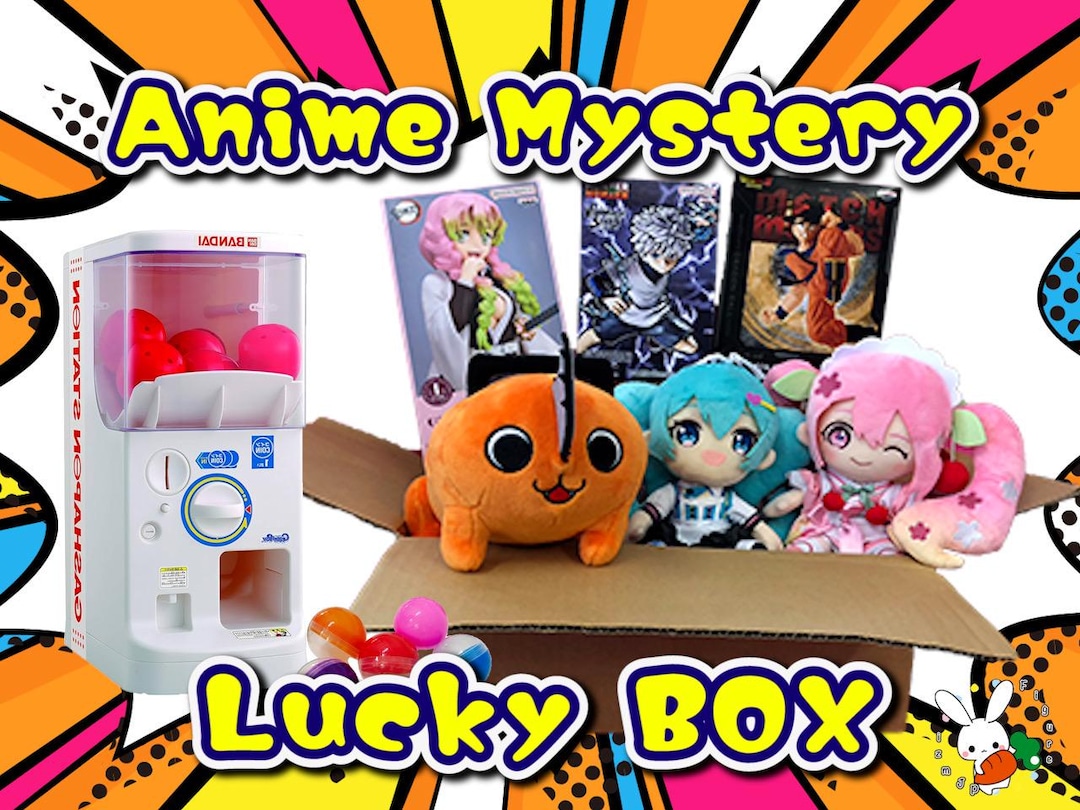 Anime Mystery Lucky Box Gshapon Anime Box - Etsy