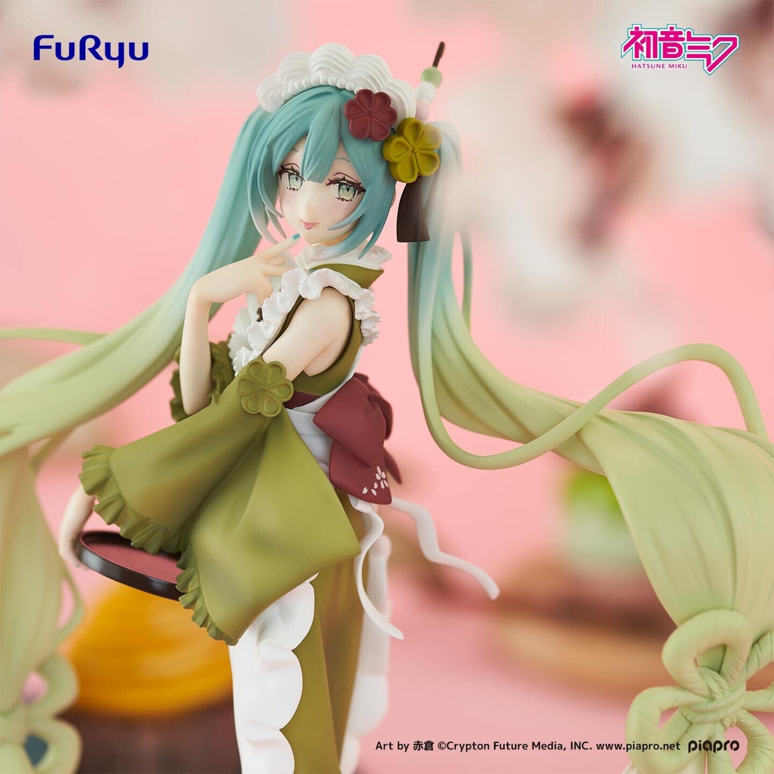 Hatsune Miku Vocaloid Sweet Sweets Figure matcha Parfait Piapro JAPAN ...