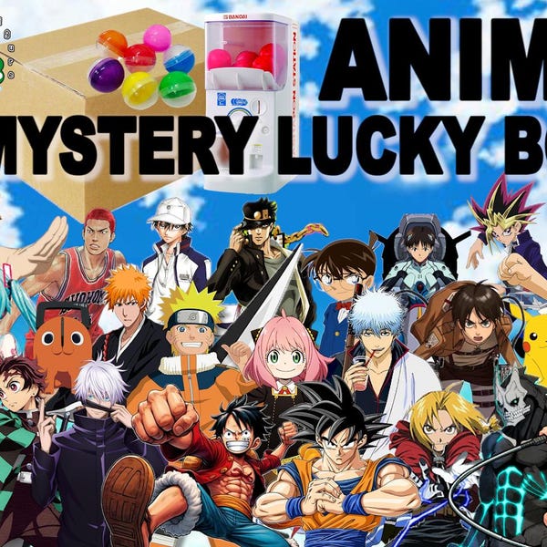Anime Figure Mystery Box - Etsy