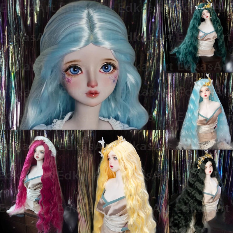 Bjd Wigs 1/4 - Etsy UK