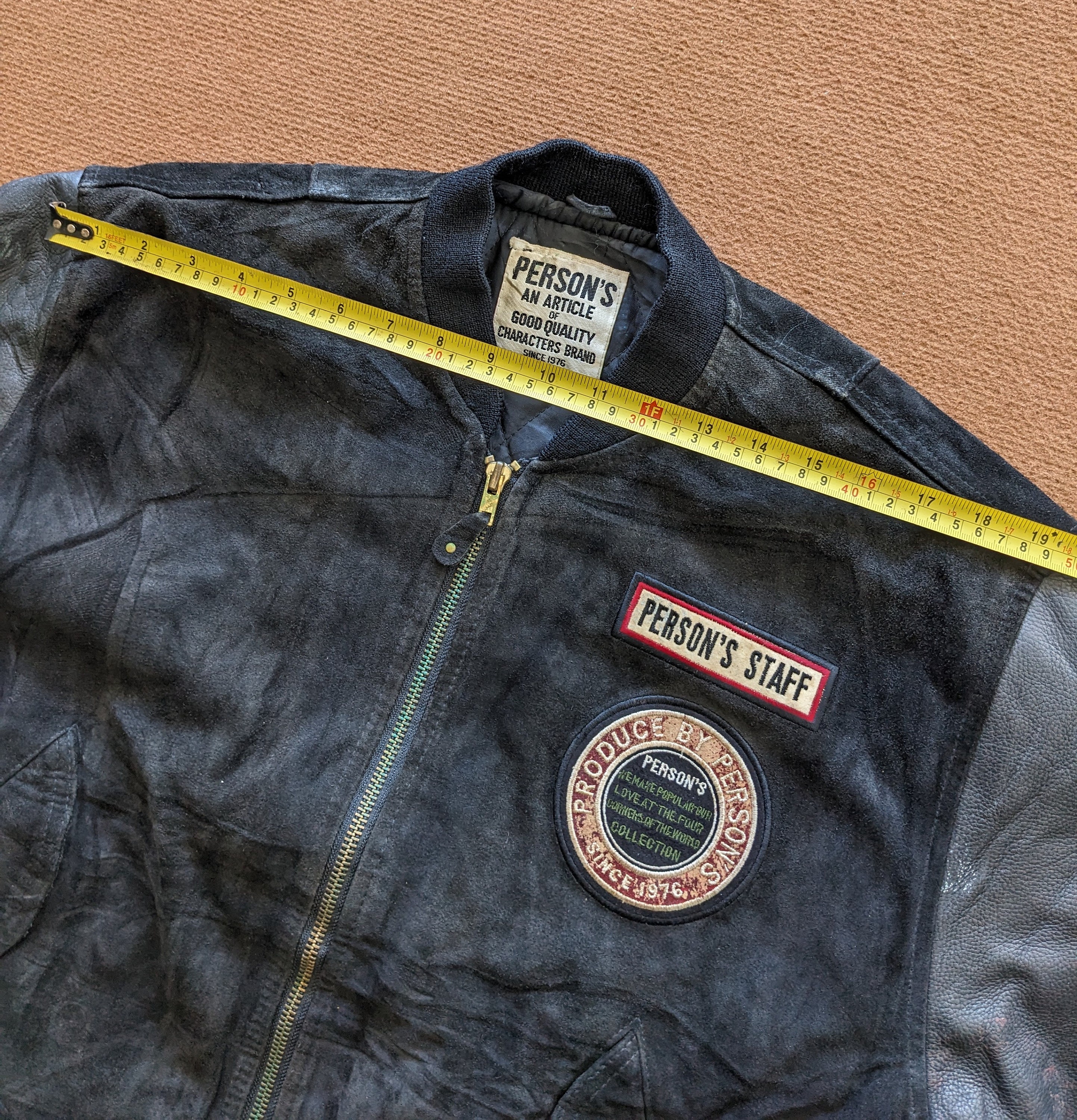 Vintage PERSON'S STAFF COLLECTION Nice Design Varsity Jacket - Etsy