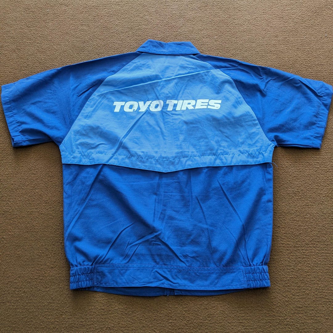 Vintage TOYO TIRES Racing Team Uniform Workers Jacket - Etsy