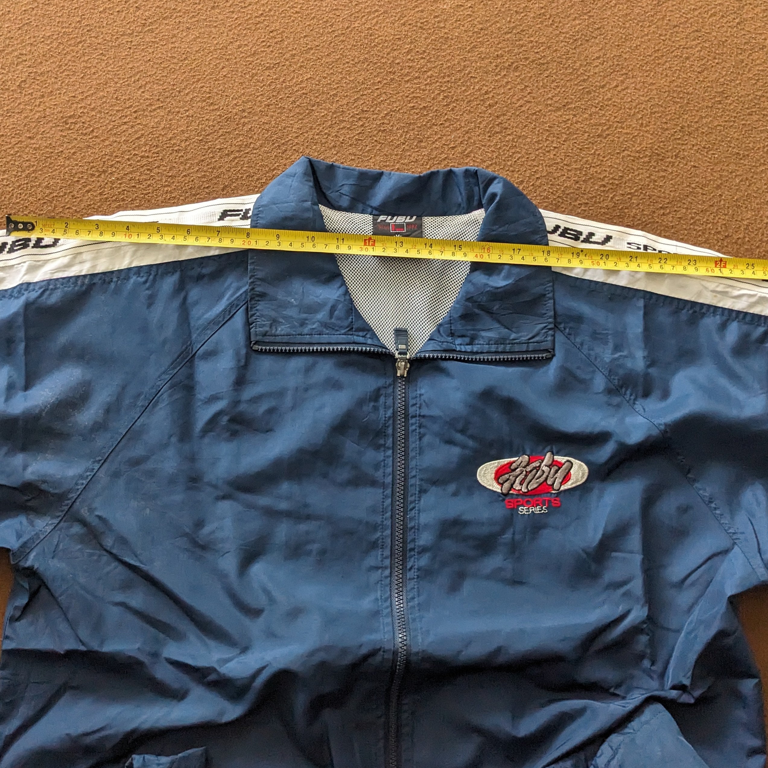 Vintage FUBU Sports Series Windbreaker Jacket - Etsy