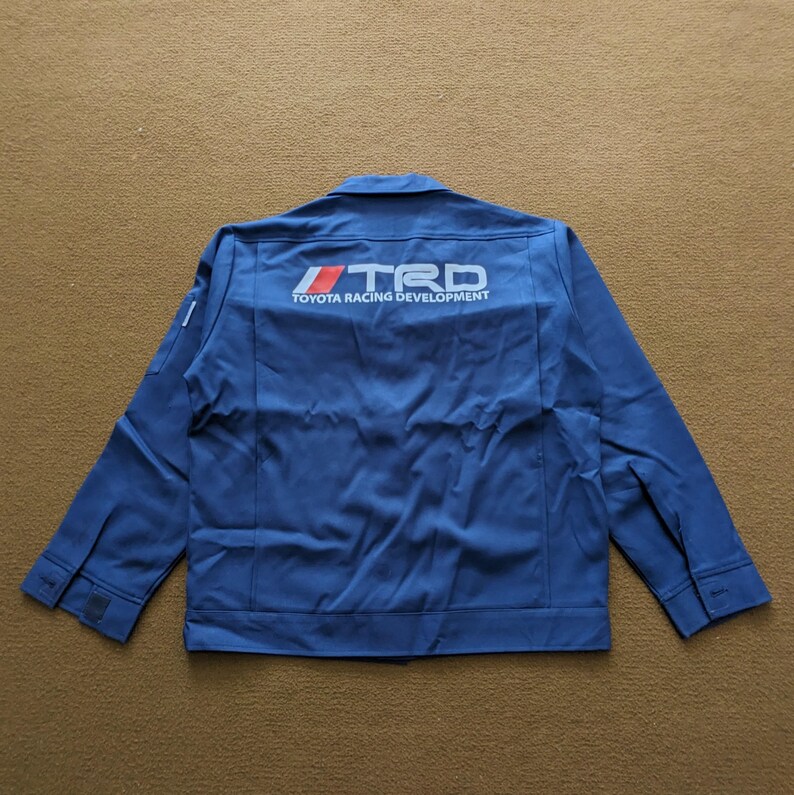 Vintage TRD TOYOTA RACING Development Workers Uniform Custom Jacket - Etsy