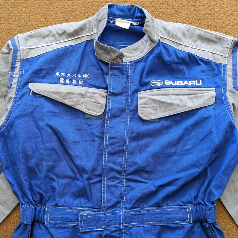 Vintage SUBARU Japanese Racing Coverall Workwear Jacket - Etsy
