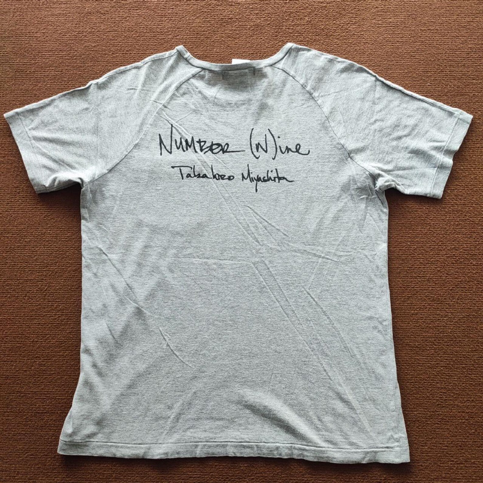 Vintage 90's NUMBER NINE Custom Art Japanese Brand T-shirt - Etsy