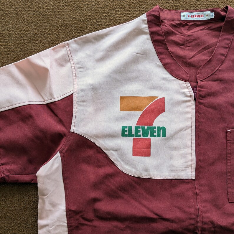 Vintage 7 Eleven Uniform Workers Jacket - Etsy