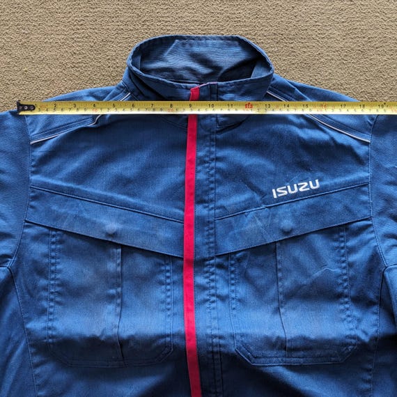 Vintage ISUZU Motorsports Racing Uniform Workers Jack… - Gem