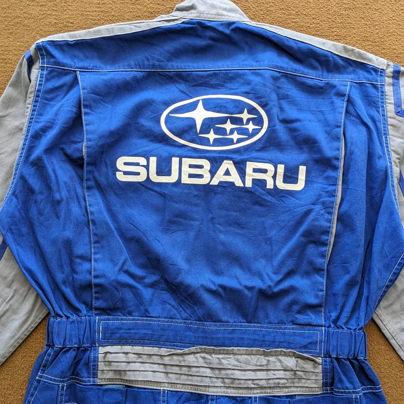 Vintage SUBARU Japanese Racing Coverall Workwear Jacket - Etsy