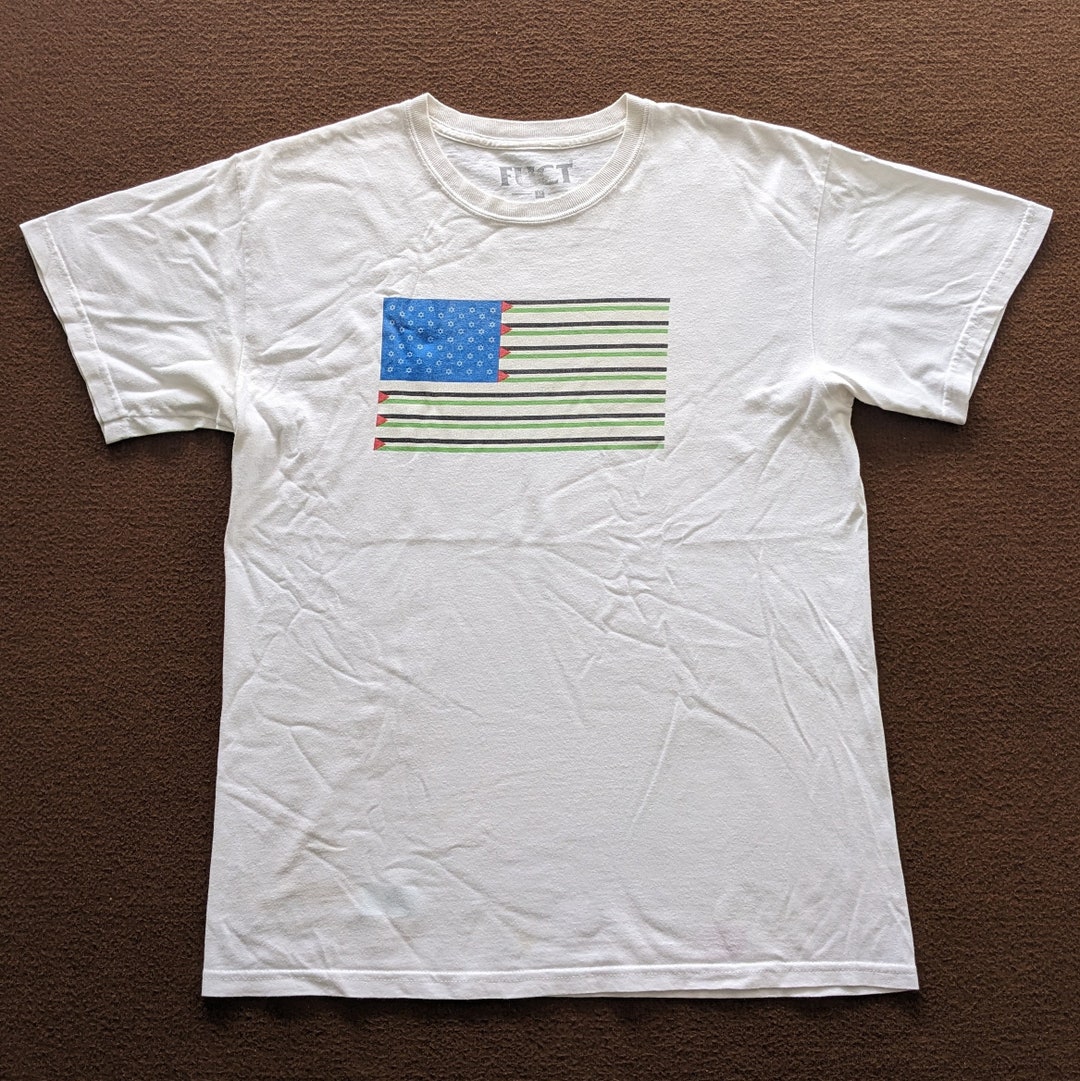 Vintage FUCT Flag Style T-shirt - Etsy