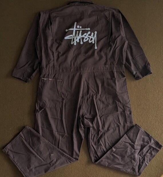 Vintage STUSSY X DICKIES Streetwear Skateboard Coverall Vintage STUSSY X DICKIES Streetwear Skateboard Coverall