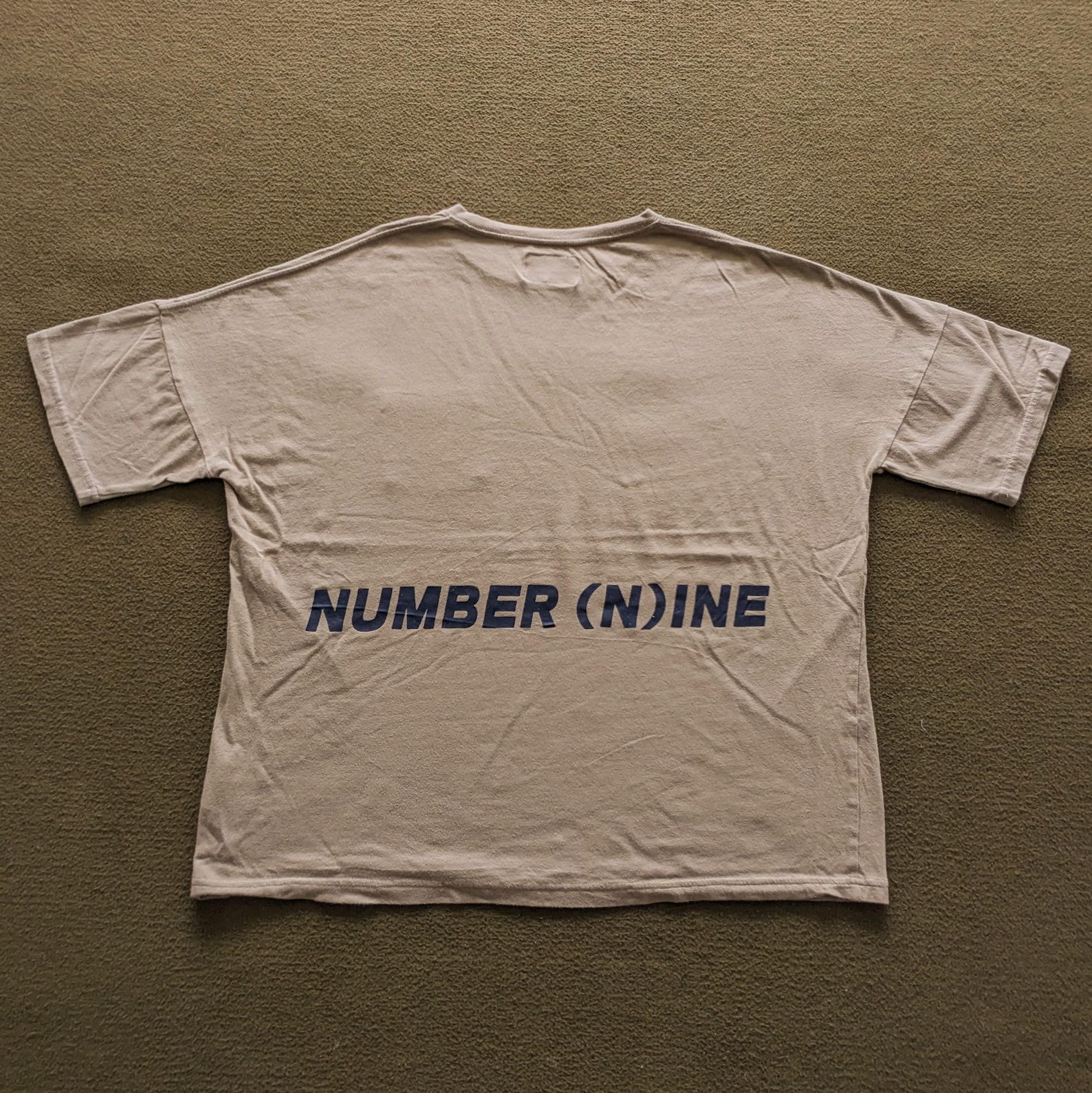 Vintage NUMBER NINE Japanese Brand T-shirt - Etsy
