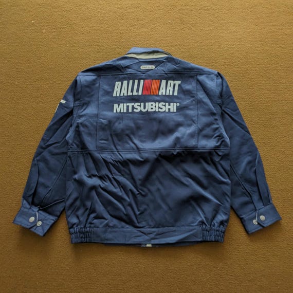 Vintage MITSUBISHI RALLI ART Motorsports Racing Worke… - Gem