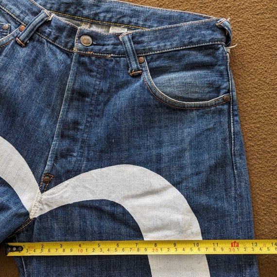 Vintage EVISU Yamane Japanese Brand Custom Jeans - Gem