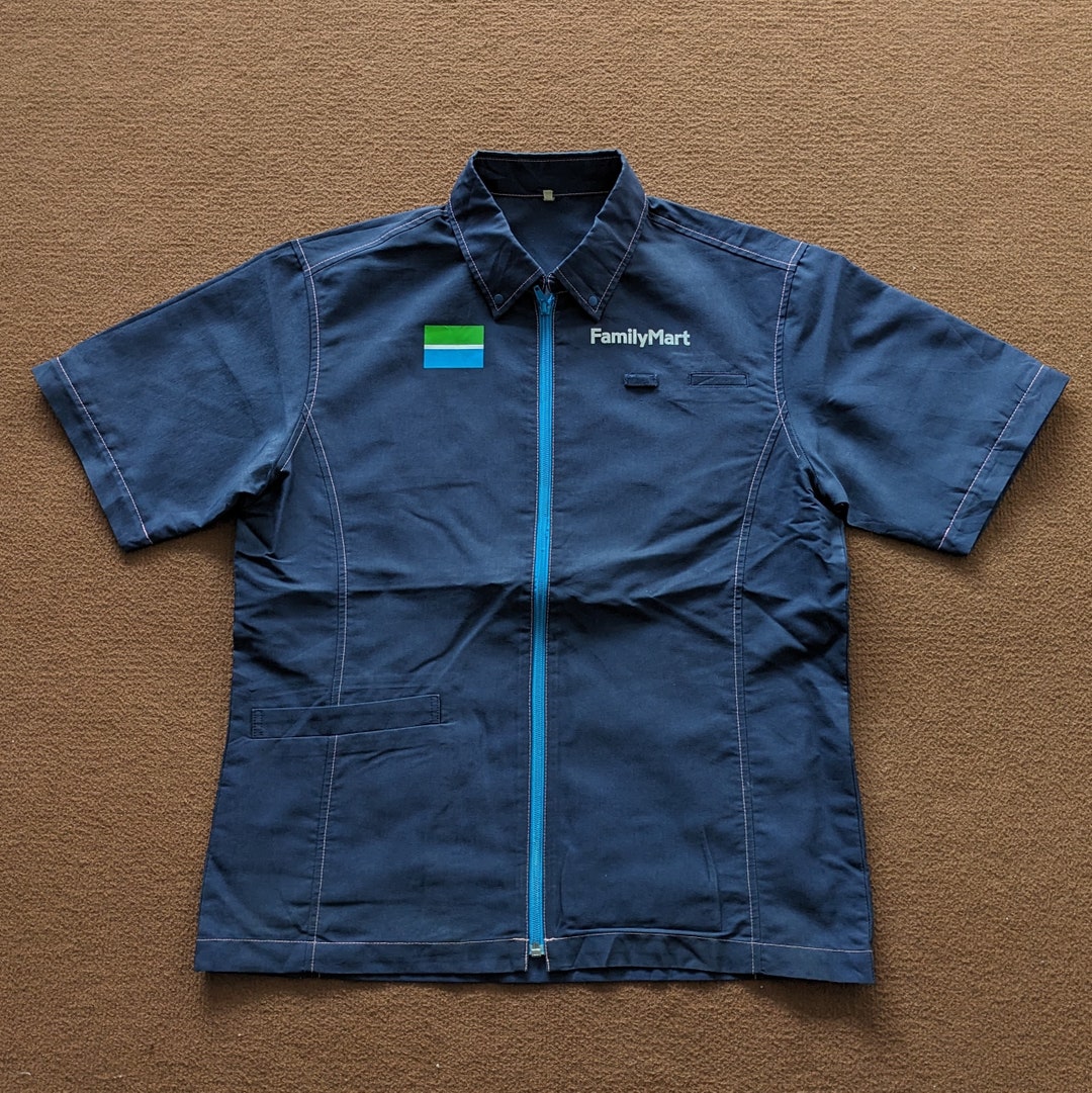 Vintage FAMILY MART Uniform Workers Jacket - Etsy