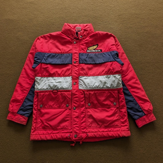 Vintage HONDA Motorsports Racing Custom Jacket - Gem