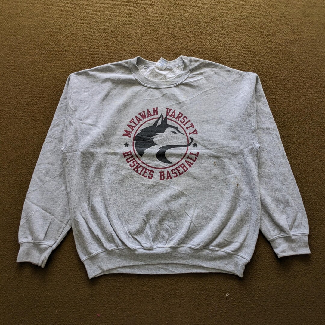 Vintage MATAWAN Varsity Huskies Baseball Sports Sweatshirt - Etsy