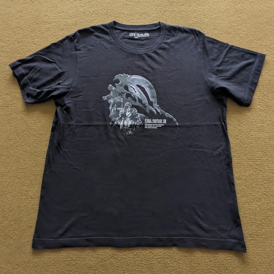 Vintage UNIQLO Final Fantasy XVI Movie T-shirt - Etsy