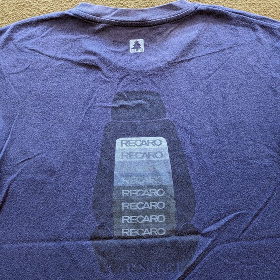 Vintage RECARO x UNIQLO Formula One Racing T-shirt - Gem