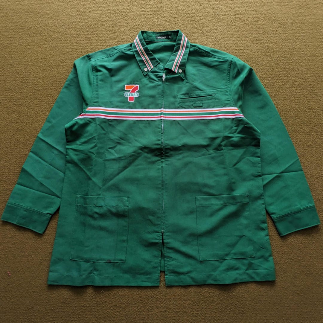 Vintage 7 ELEVEN Uniform Workers Jacket - Etsy
