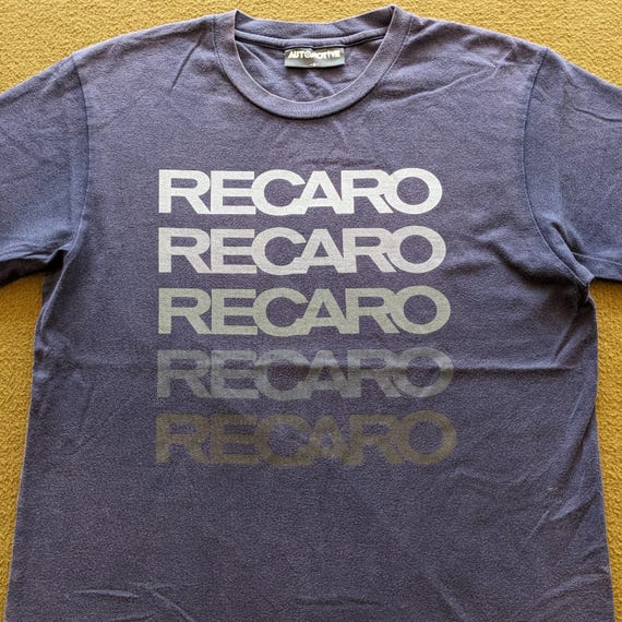Vintage RECARO x UNIQLO Formula One Racing T-shirt - Gem